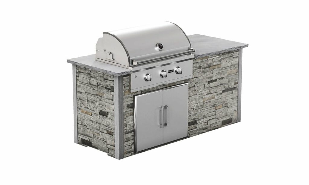 Full G6 Grill Island & Access Door - RTA Outdoor Living