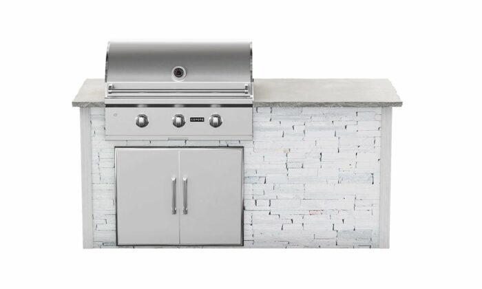 Full G6 Grill Island & Access Door - RTA Outdoor Living