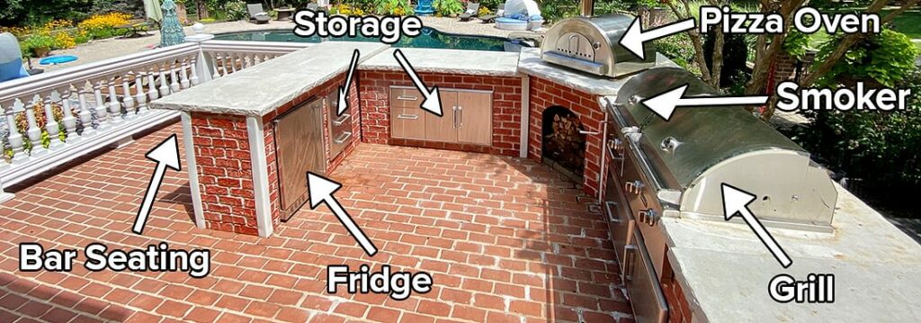 U Shaped Outdoor Kitchen - 3 Amazing Benefits