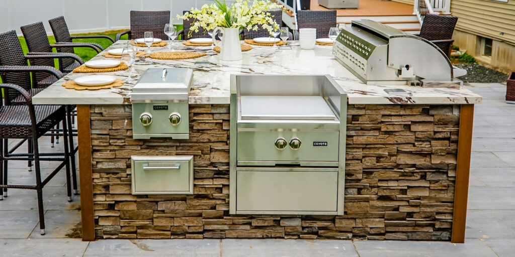 Stone Outdoor Kitchen: Your Best Option & How to Build