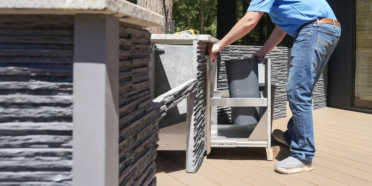 How to Install a Scratch Coat RTA Outdoor Kitchen